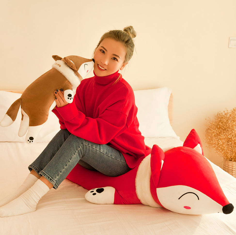 Soft Plush Fox Pillow – ESS6 Fashion