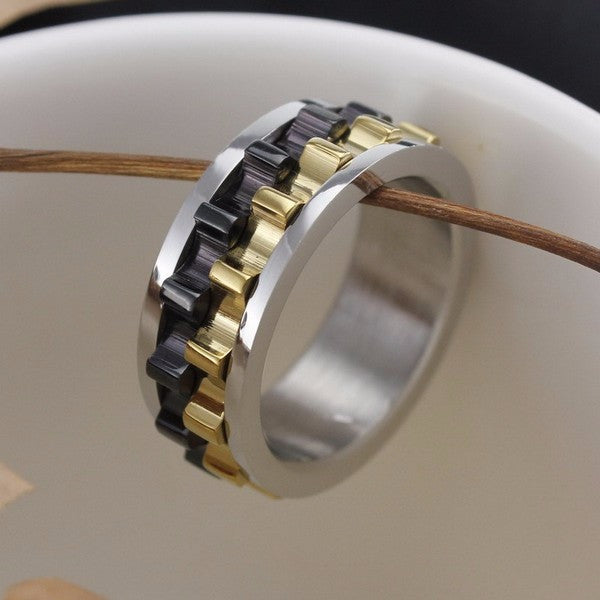 Moveable Gear Fidget Ring – ESS6 Fashion