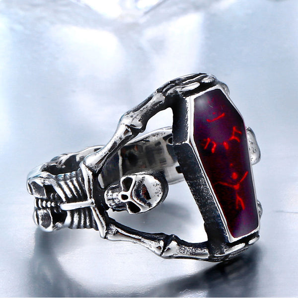 Undertaker Skull Ring – ESS6 Fashion